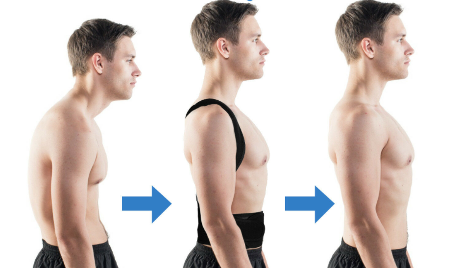 Suport Corector Postura Spate - Corectare Coloana, Elimina Durerea ...