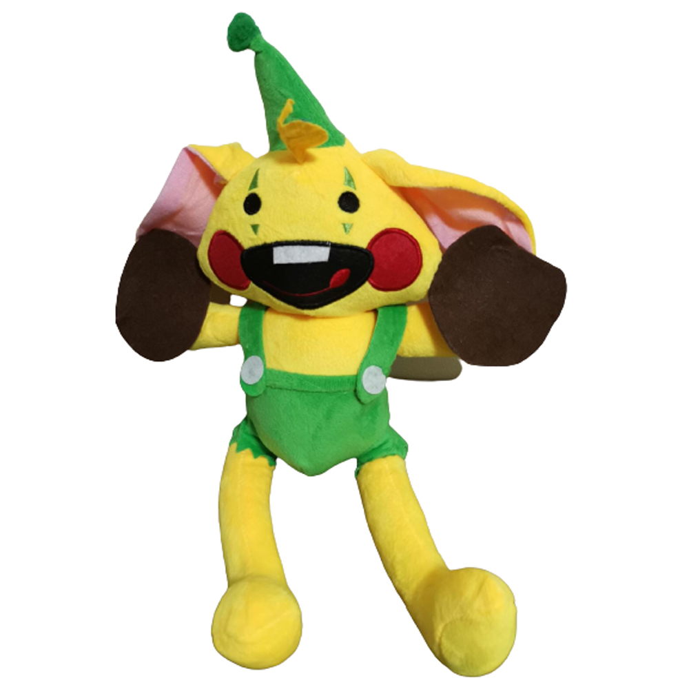 Jucarie de Plus Poppy Playtime Zenuk - Bonzo Bunny, 40 Cm, Galben/Verde ...