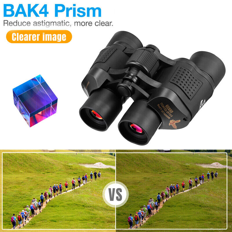 Binoclu compact, Excitat®, Zoom 60x60, Viziune zi/noapte, BAK4 Prism ...