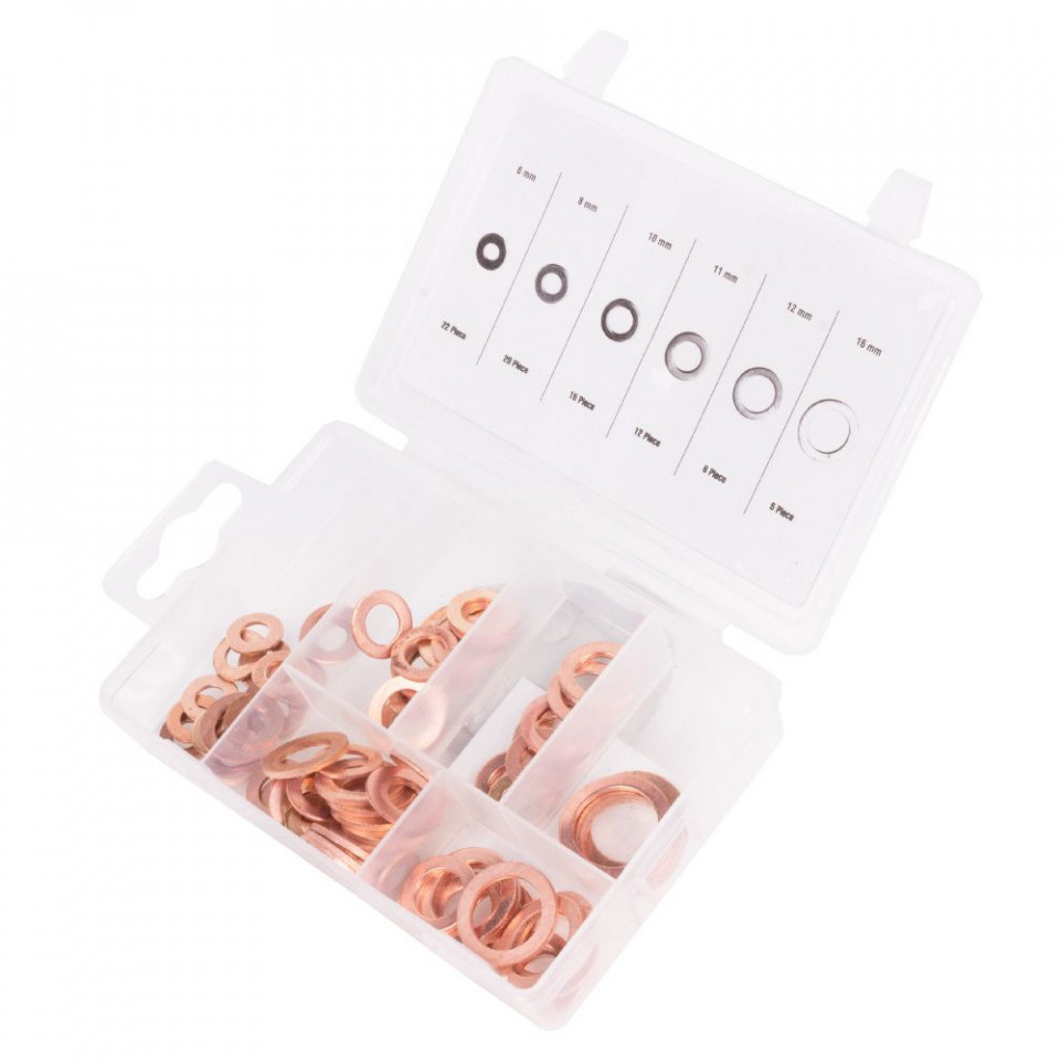Set 80 piese, Saibe electrice din cupru, 6 dimensiuni - eMAG.ro