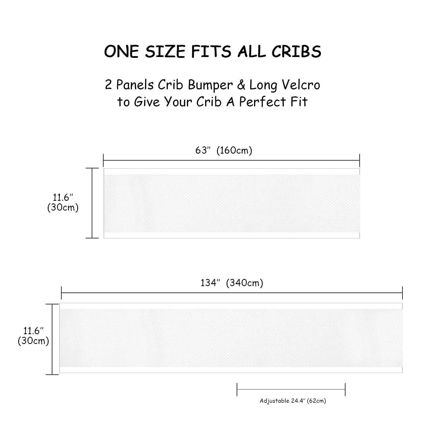 Set protectie pentru patut bebe, GOGOU®, captuseala din plasa ...