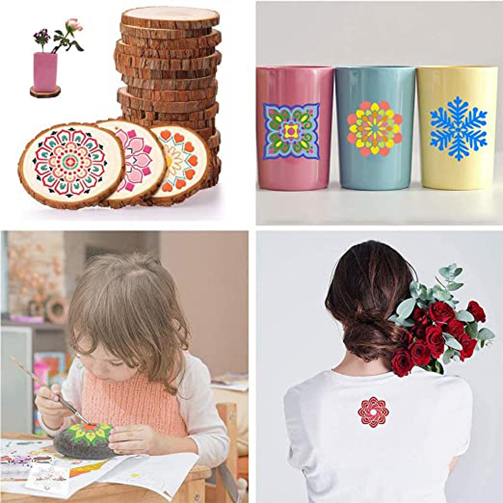 Set pictura mandala, pentru artizanat, picturi, decoratiuni, unghii ...