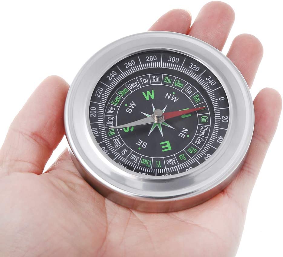 Busola metalica compacta, Zola®, pentru drumetii, diametru 7.5 cm - eMAG.ro