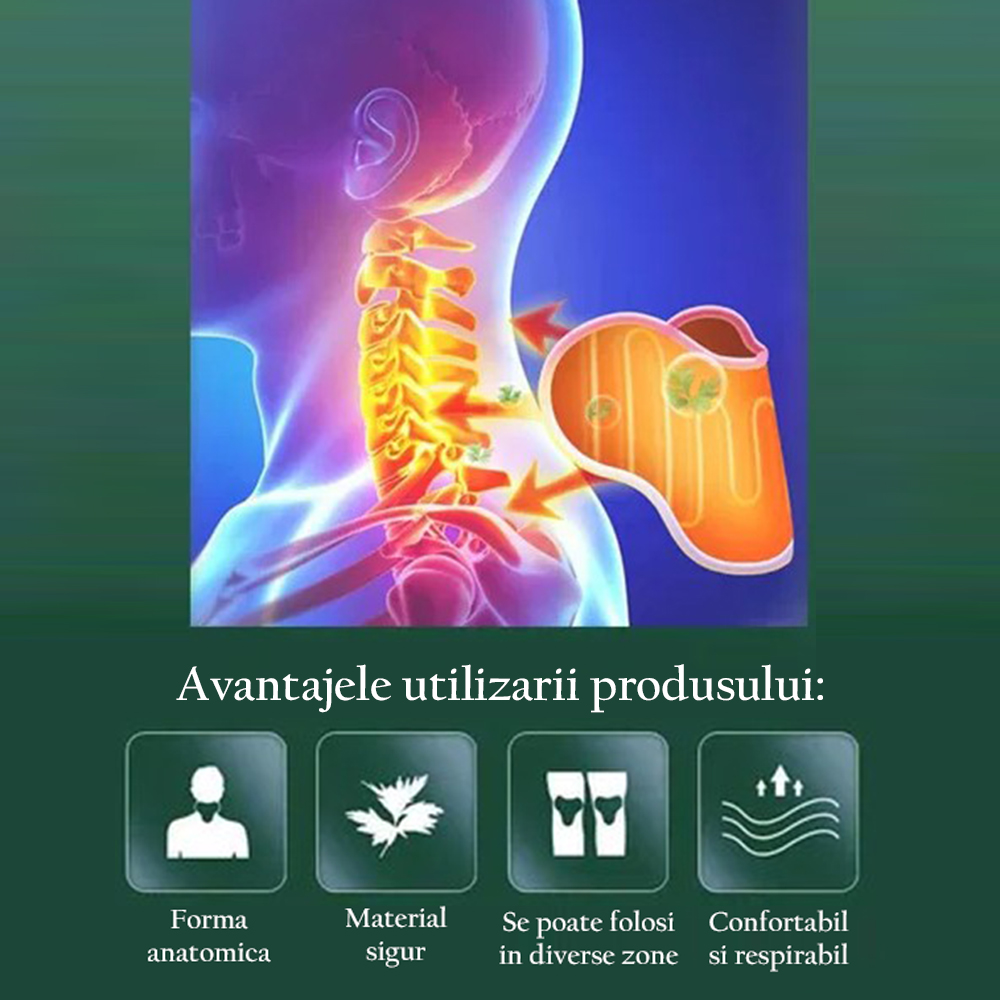 SIKS fájdalomcsillapító tapaszok, 10 darabos készlet, csökkenti a ...