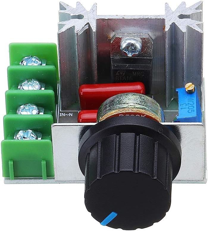 Fordulatszám szabályozó egyfázisú motorokhoz, Zola®, műanyag és fém ...