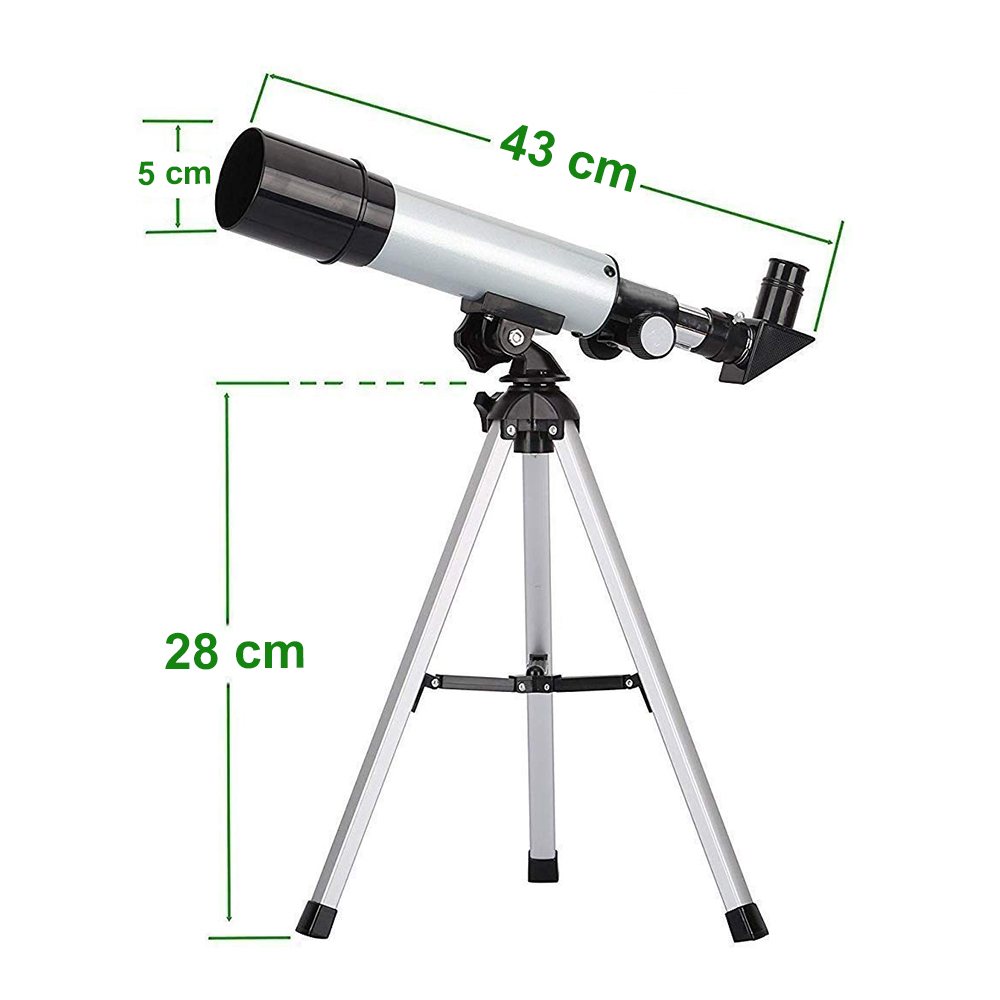 Telescop GREATON Astronomic, Portabil, Pentru Incepatori, Prisma De 90 ...