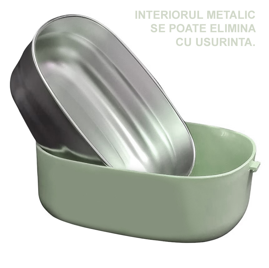 Caserola pentru Copii GREATON, Pentru Pachet Scoala, Gradinita, Inox ...