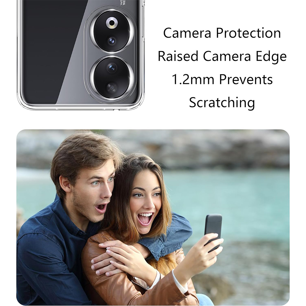 Husa compatibila cu Honor 90, Ultra Slim, Silicon Hi-Tech, G-Tech ...