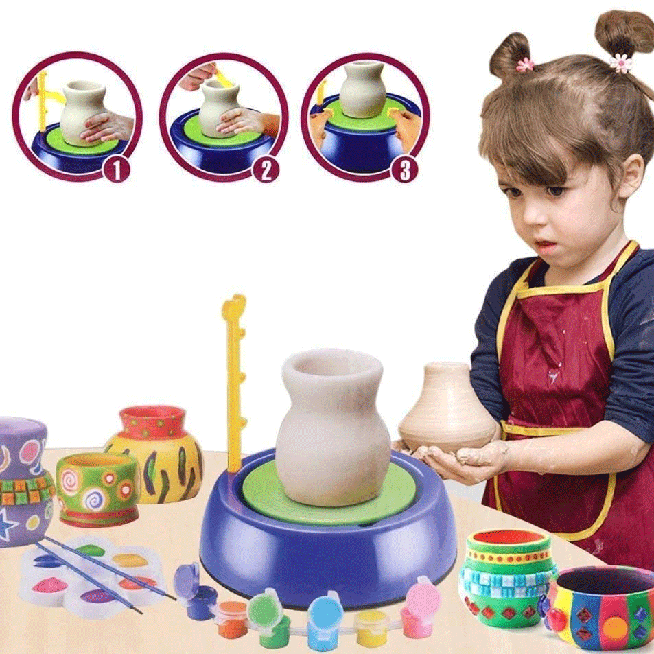 Set EDAR De Olarit Si Pictat Pentru Copii, De Facut Modele Unice Din ...