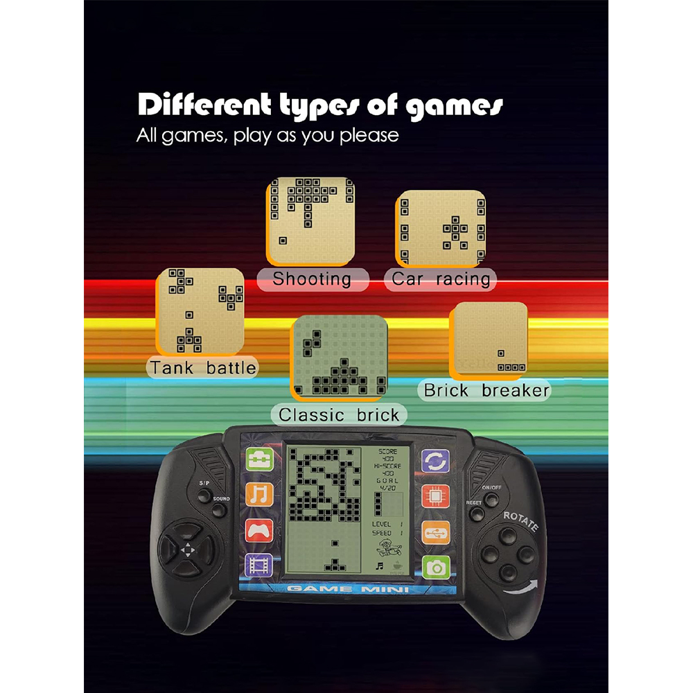 Consola de joc Tetris, SOOYE®, Controller, Negru - eMAG.ro