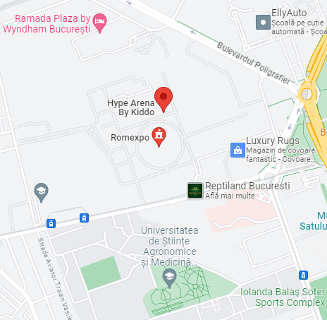 Voucher Hype Arena 300 tokens, 1 persoana, 1 intrare, 4 ore, Hype Romexpo, Hype Colosseum si ...