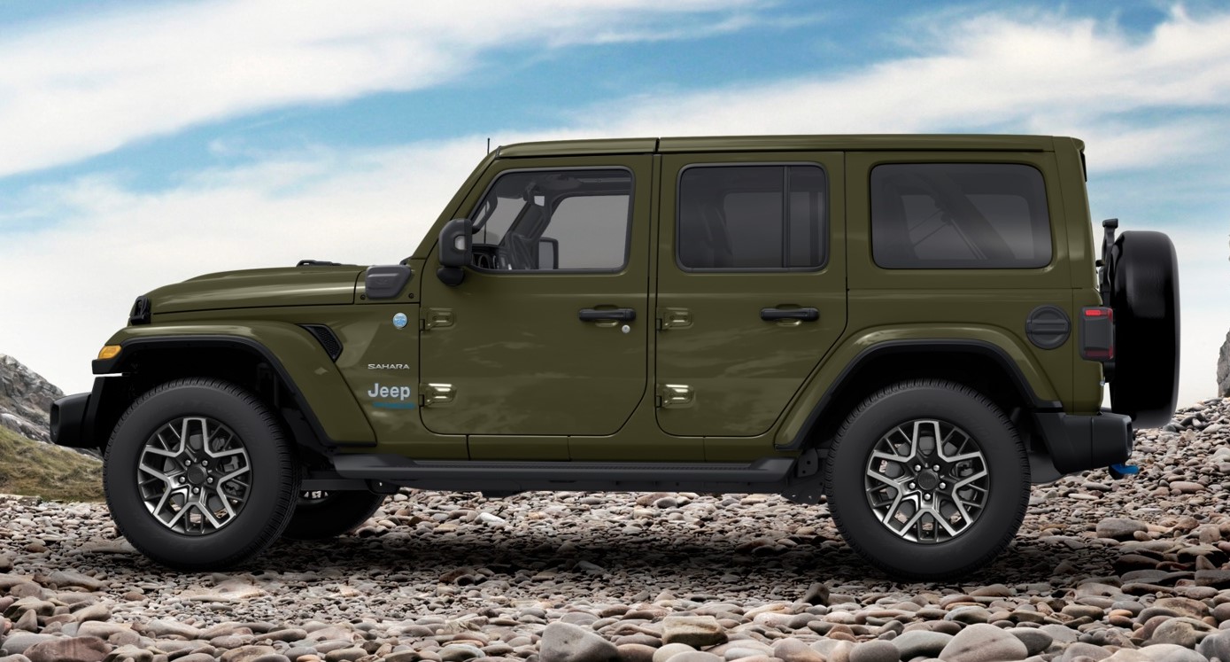 Avans Jeep Wrangler 4xe 2.0 PHEV AT8 4WD Sahara, 380 CP, Sarge Green ...