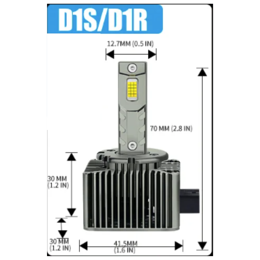 Комплект светодиоди D1S, Premium plug&play, Canbus, 70 W, смяна на ...