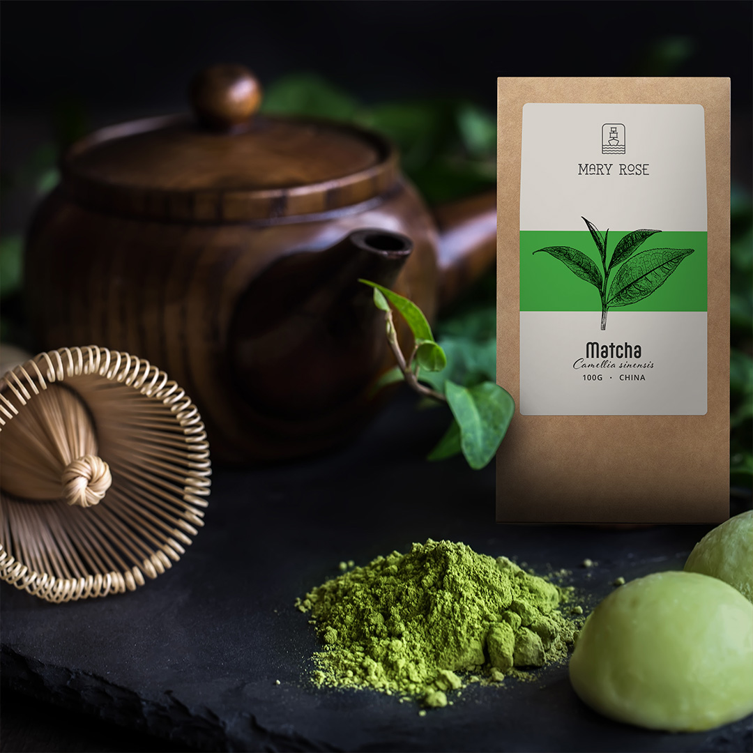 Matcha Ceai, Mary Rose, Pulbere, Verde, Traditional, 100 g - eMAG.ro