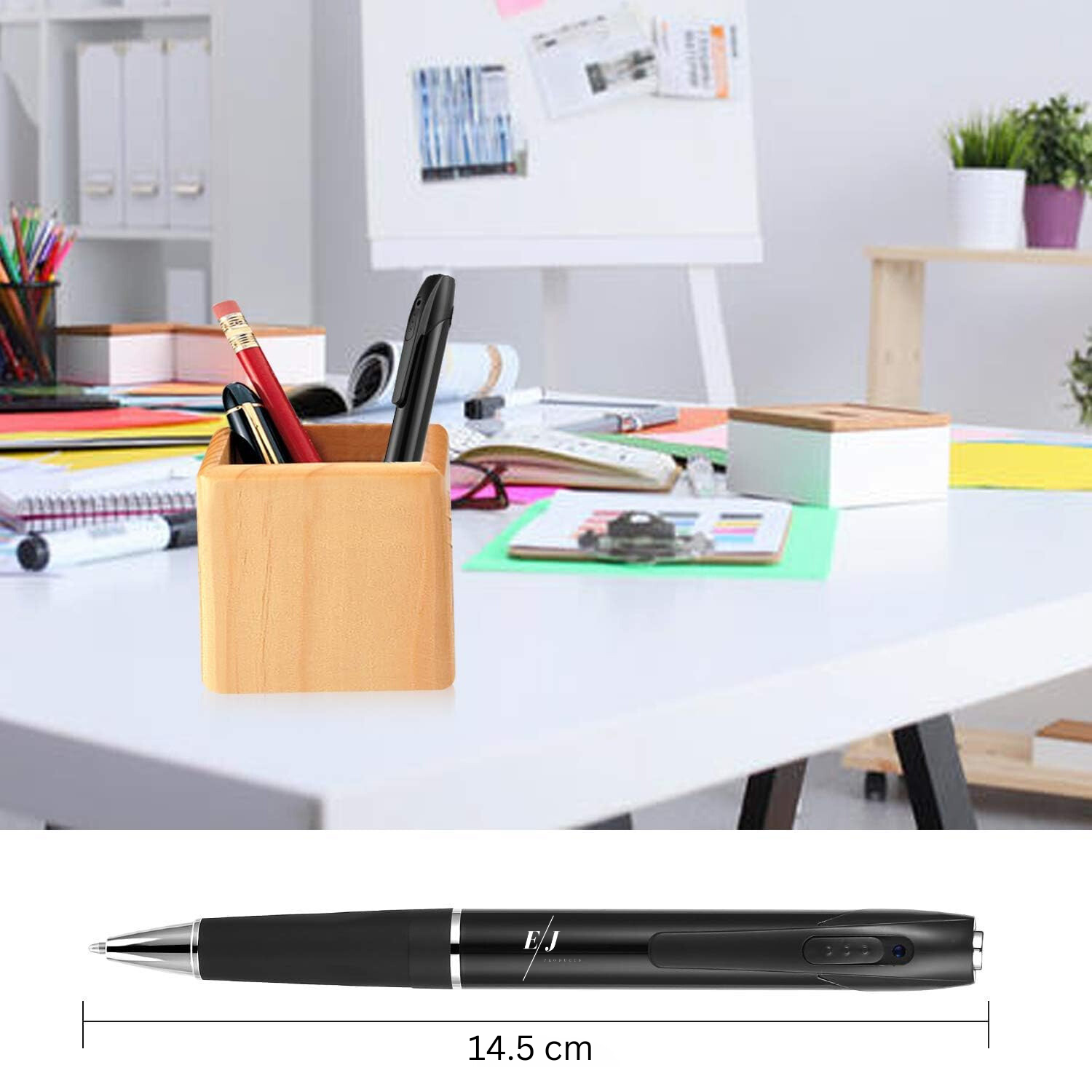 Pix spion cu camera ascunsa, 1080 HD si microfon, EJ PRODUCTS, 16GB ...