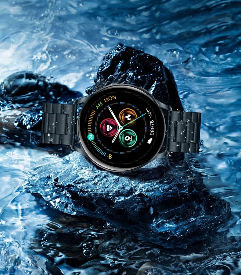 Ceas Smartwatch PulsePro™ StyleLite, Display 1.36" Touchscreen, Android ...