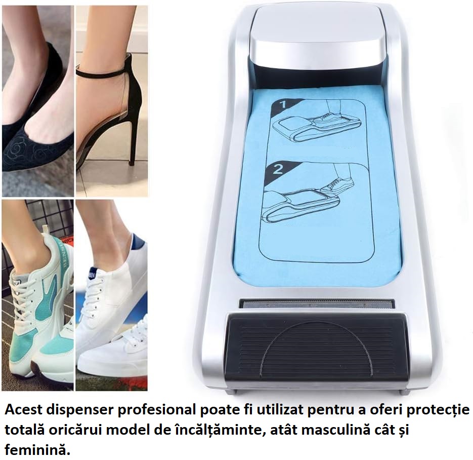 Dispenser profesional RALRAZ pentru infoliere incaltaminte, inclusa o ...