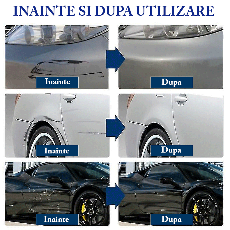 Kit De Reparare Zgarieturi Auto SIKS, Pasta Polish Din Fibra De Sticla ...