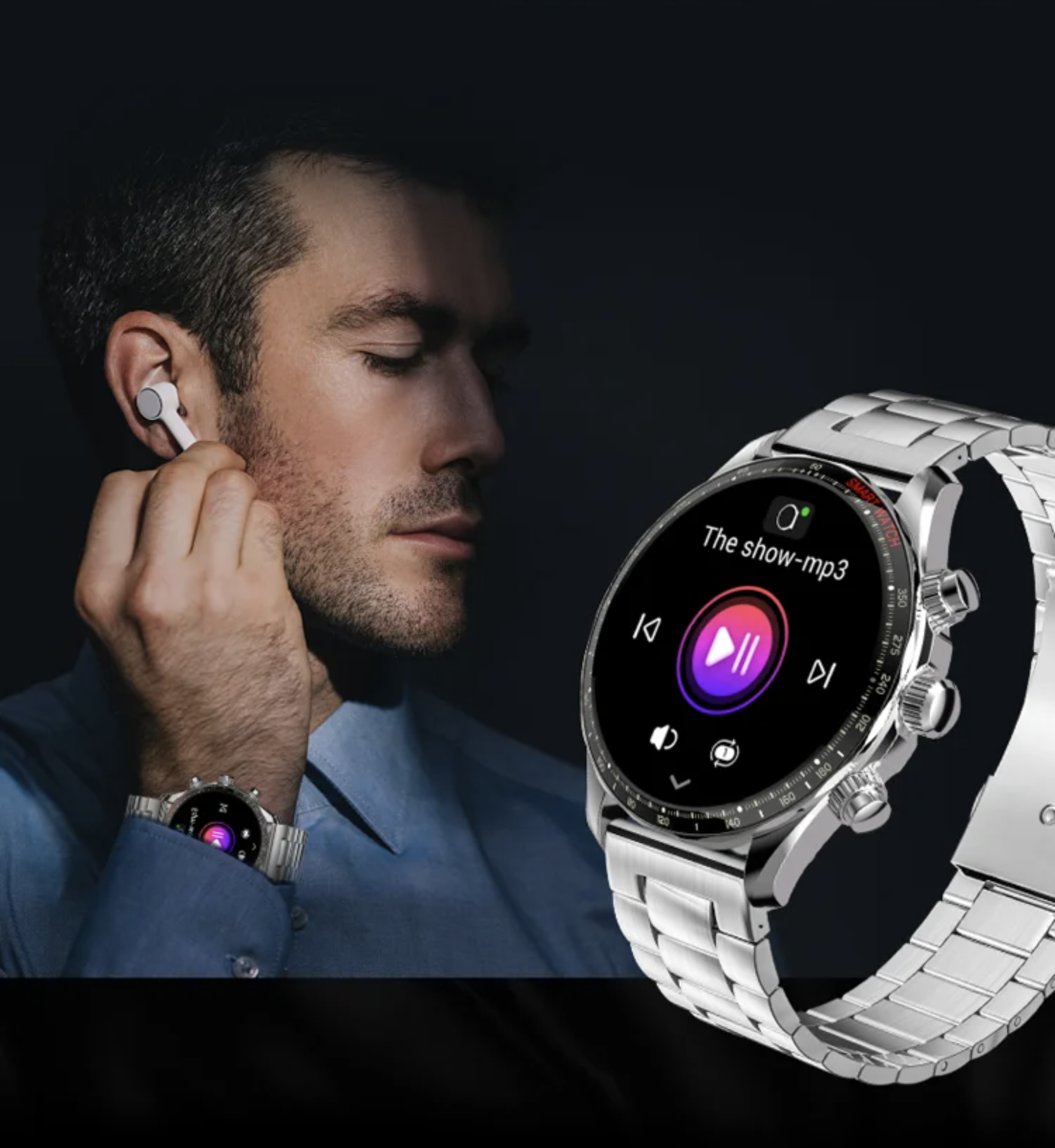 Ceas Smartwatch PulsePro™ Elite, Display Ultra AMOLED 1.43 ...
