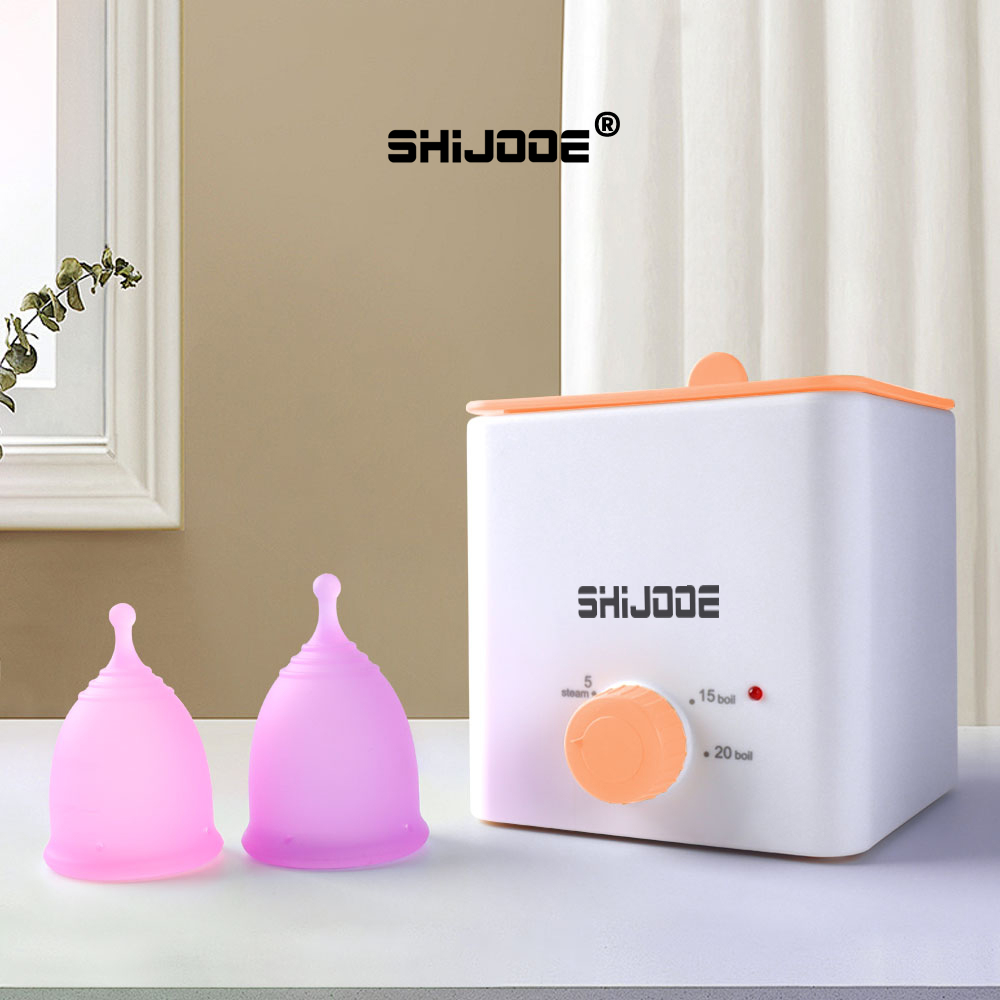 Sterilizator Cupe Menstruale，SHIJOOE®，2 cupe menstruale din silicon medical，reutilizabila ...