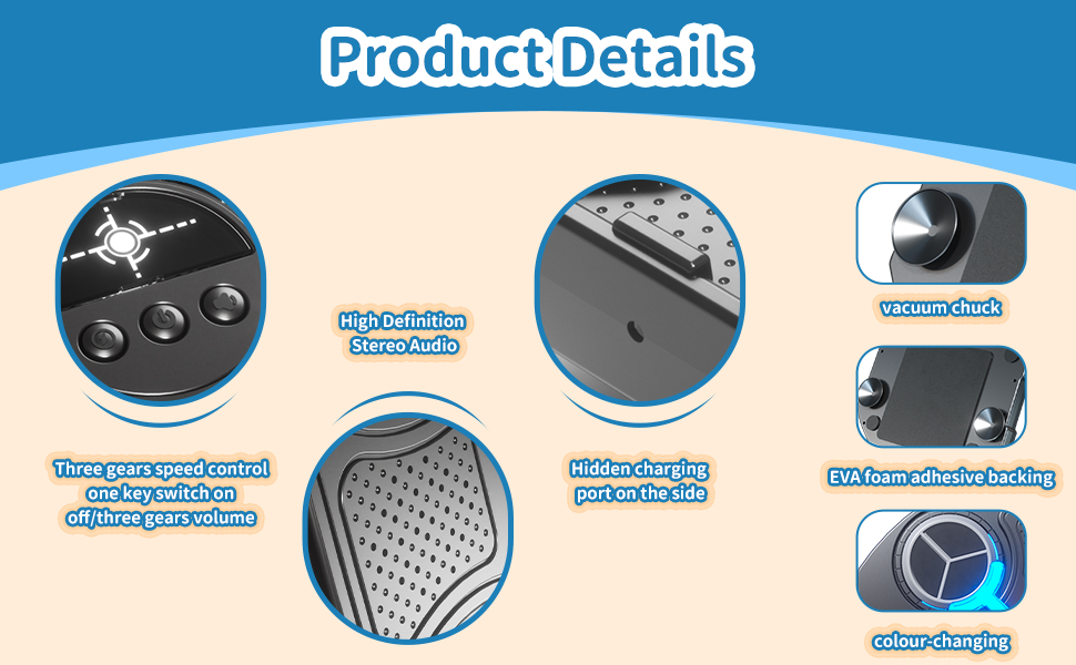 Set masina de box cu manusi, Excitat®, conexiune Bluetooth, difuzor ...