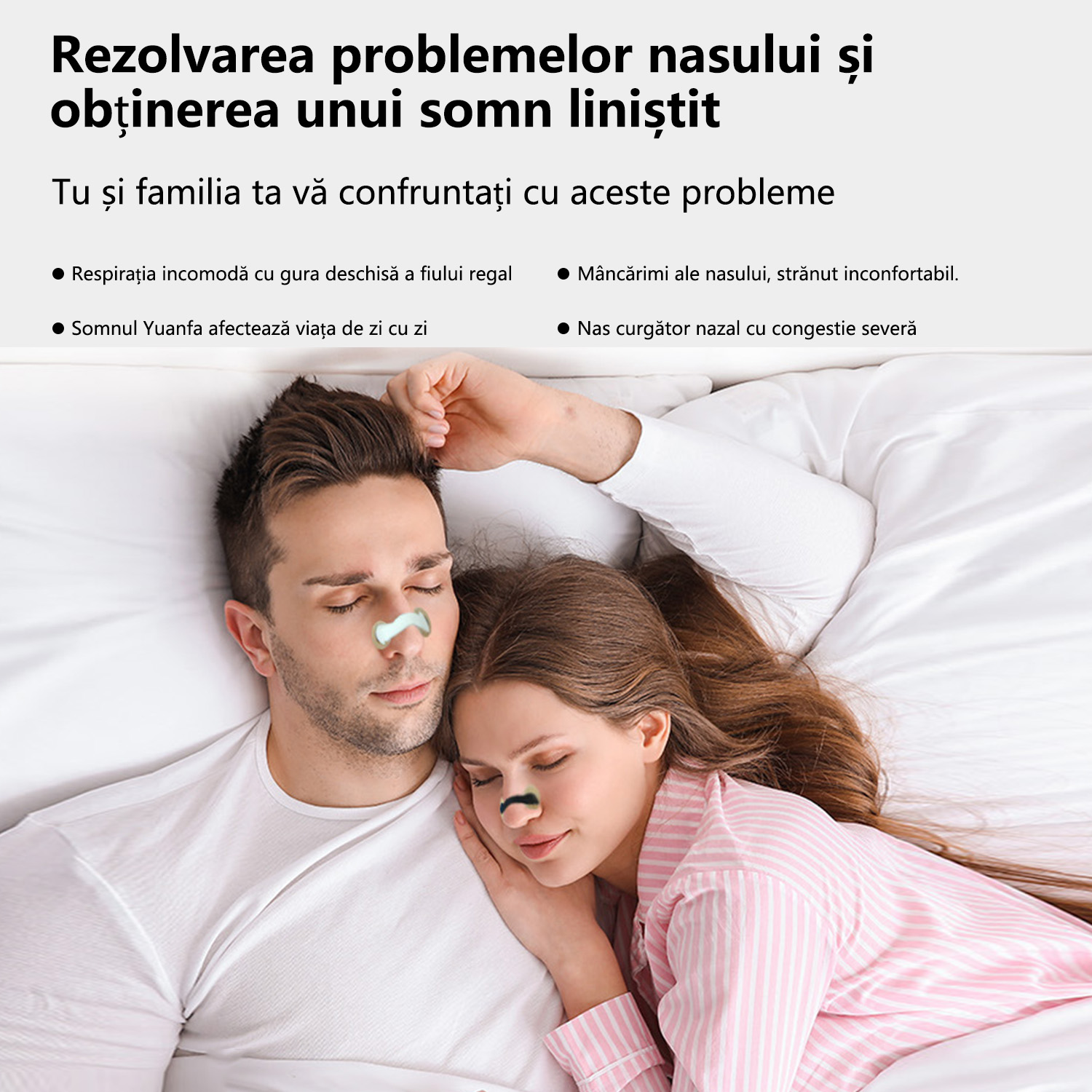 Dispozitiv anti-sforait, opreste sforaitul, creste capacitatea de ...